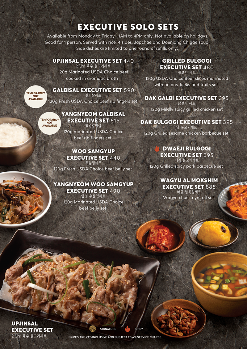 QR Menu- Sariwon PH - Authentic Korean Restaurant in BGC