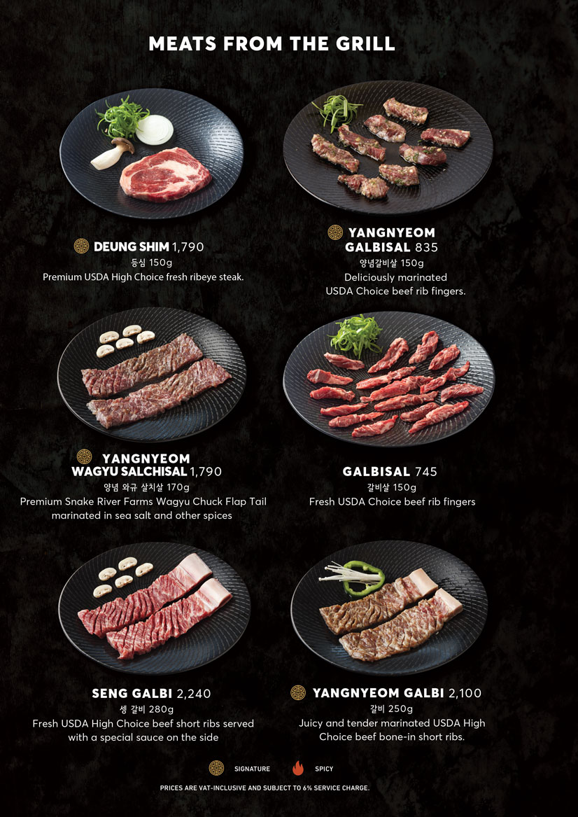 Menu - Sariwon PH - Authentic Korean Restaurant in BGC